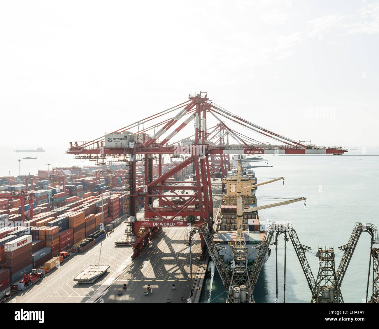 Port of Callao, Callao, Peru. Architect: Unknown, 2014 Stock Photo - Alamy