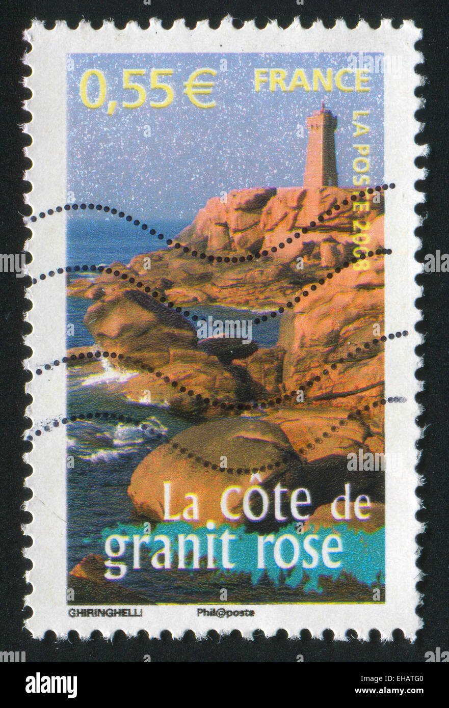 Granit Rose Coast Stock Photo - Alamy