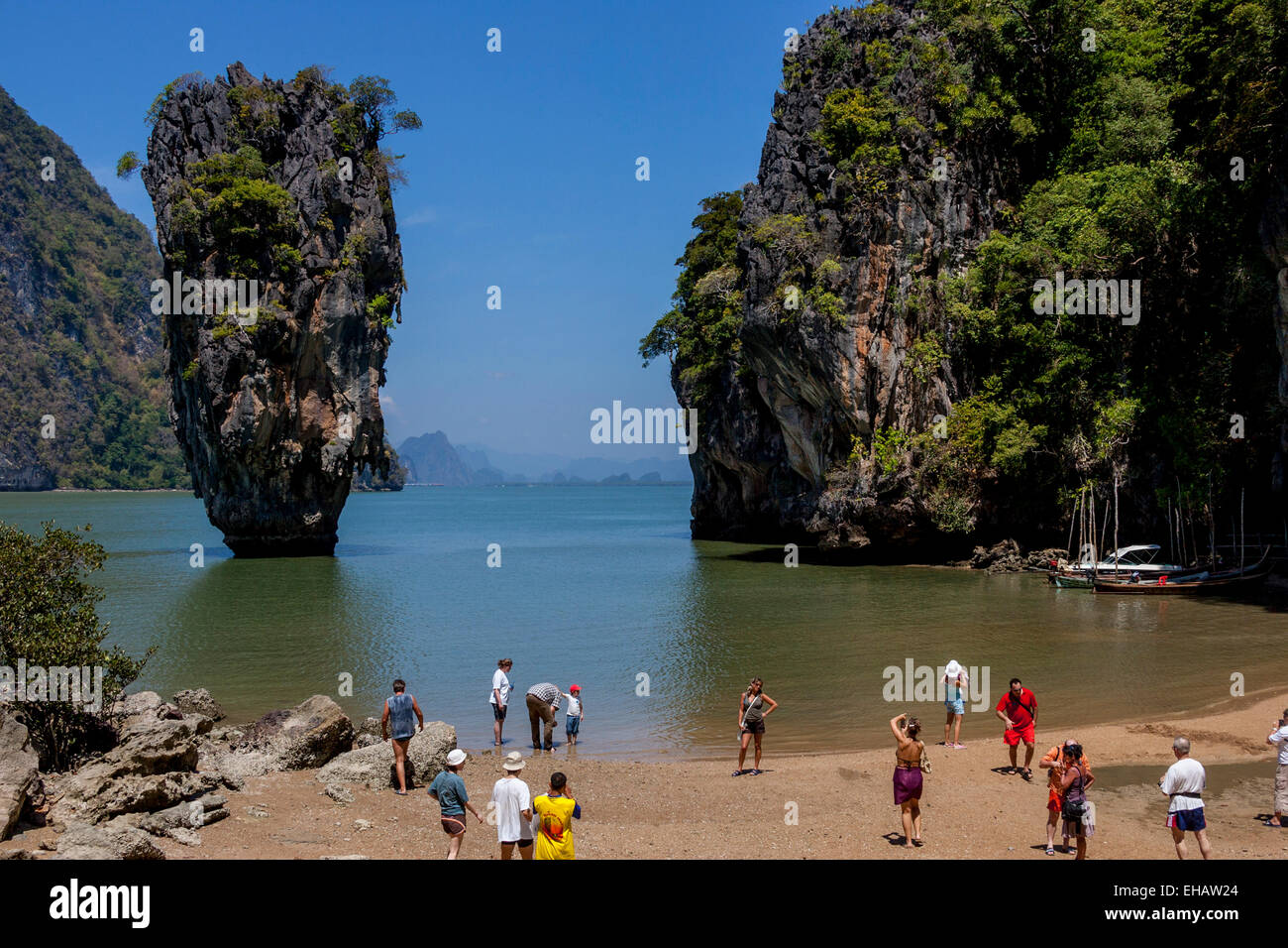 James Bond Island, Phuket, Thailand Stock Photo - Alamy