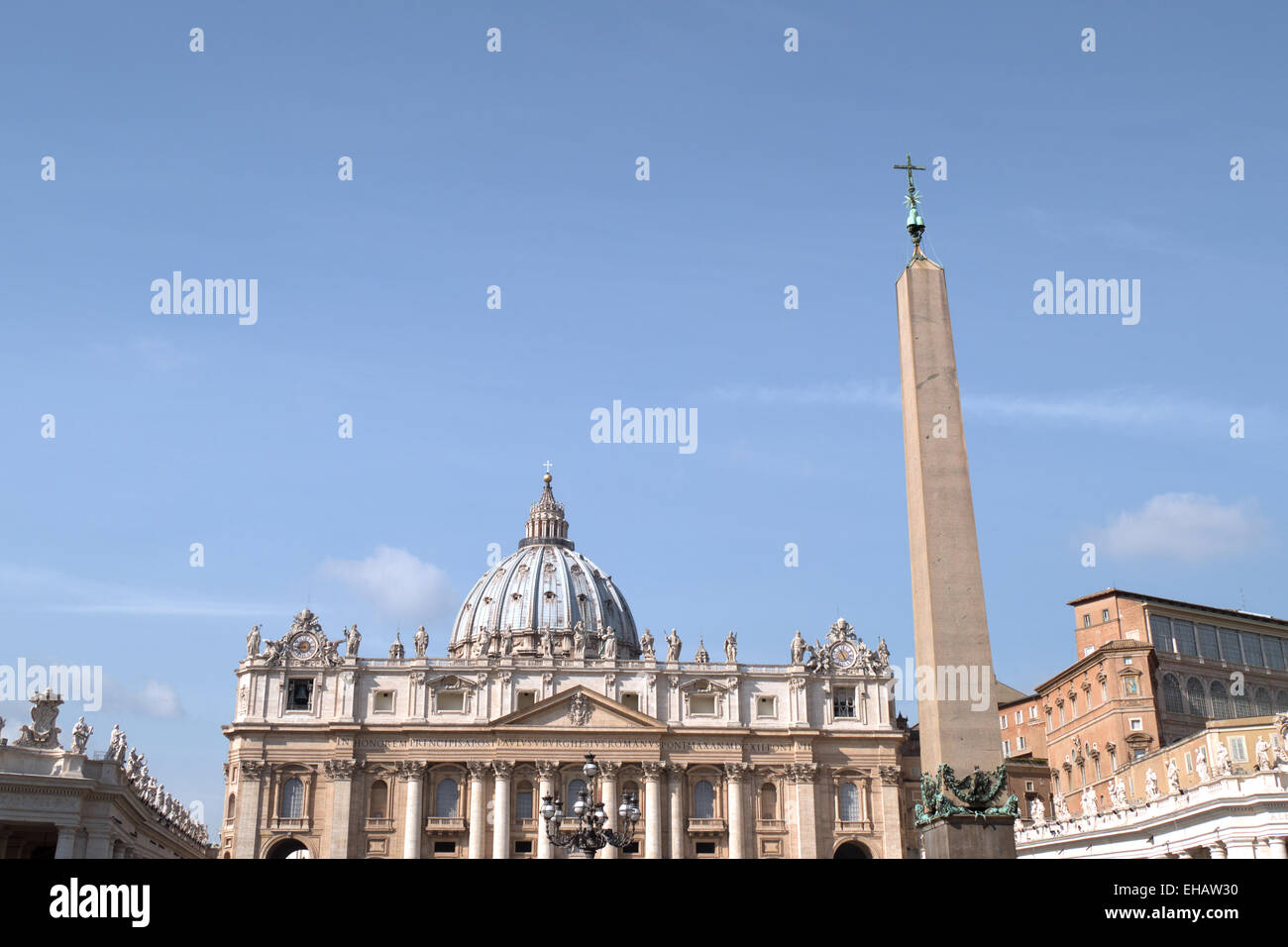 Monument, religion, religious building. St. Peter's basilica. Rome ...