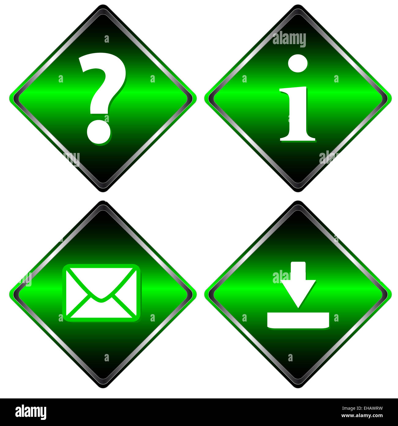 Info graphic circle four color Cut Out Stock Images & Pictures - Alamy