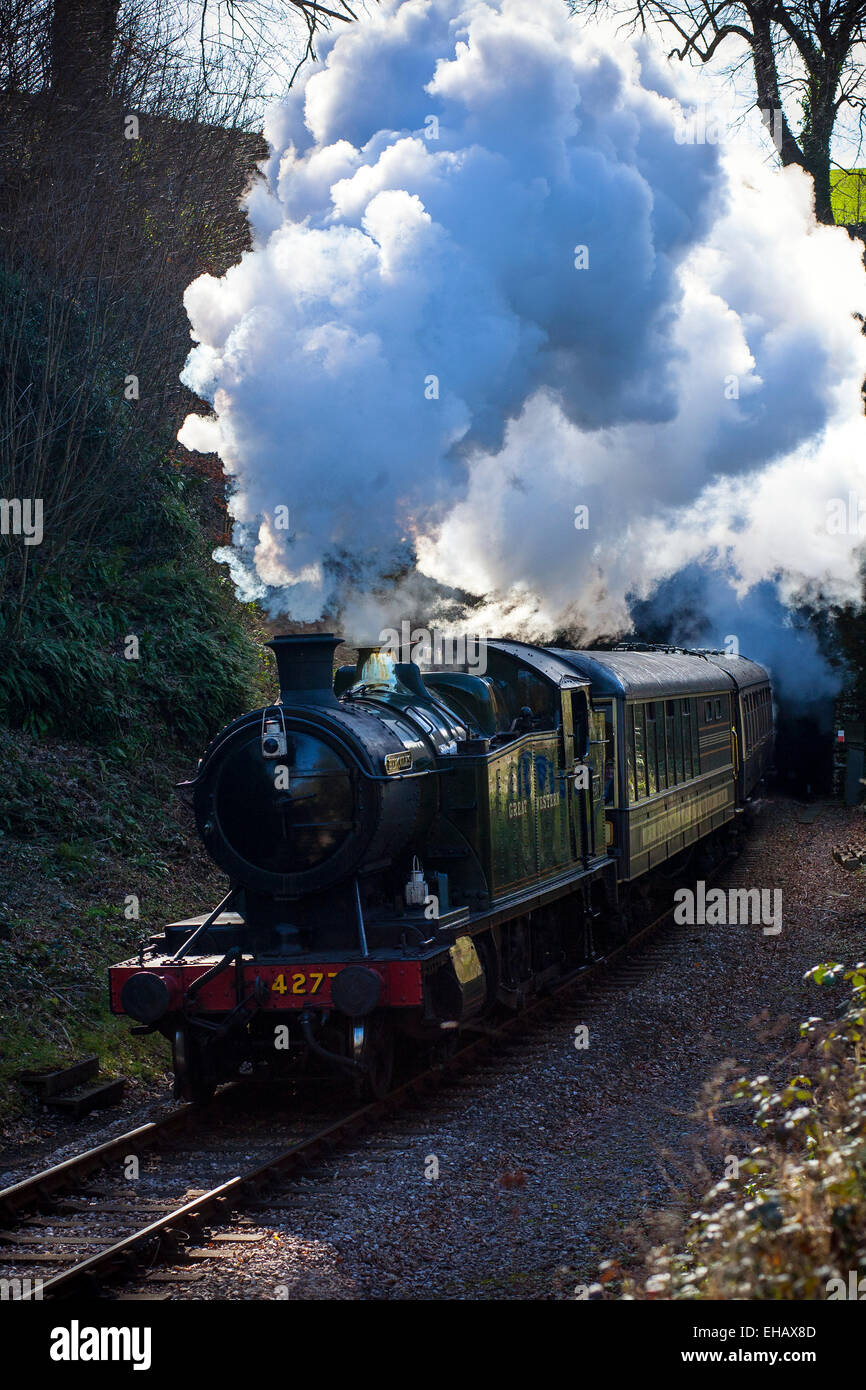 Hurcules steam train at greenway tunnel hi-res stock photography and ...