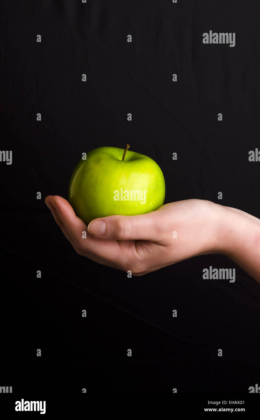 Green appel hi-res stock photography and images - Alamy