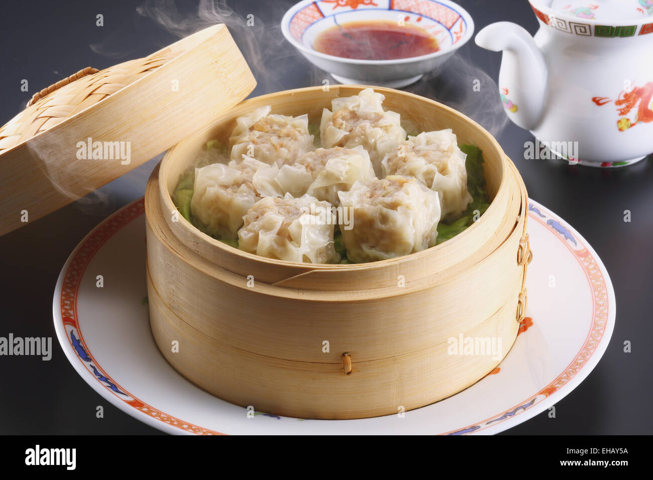 Dim Sum dumplings Stock Photo - Alamy