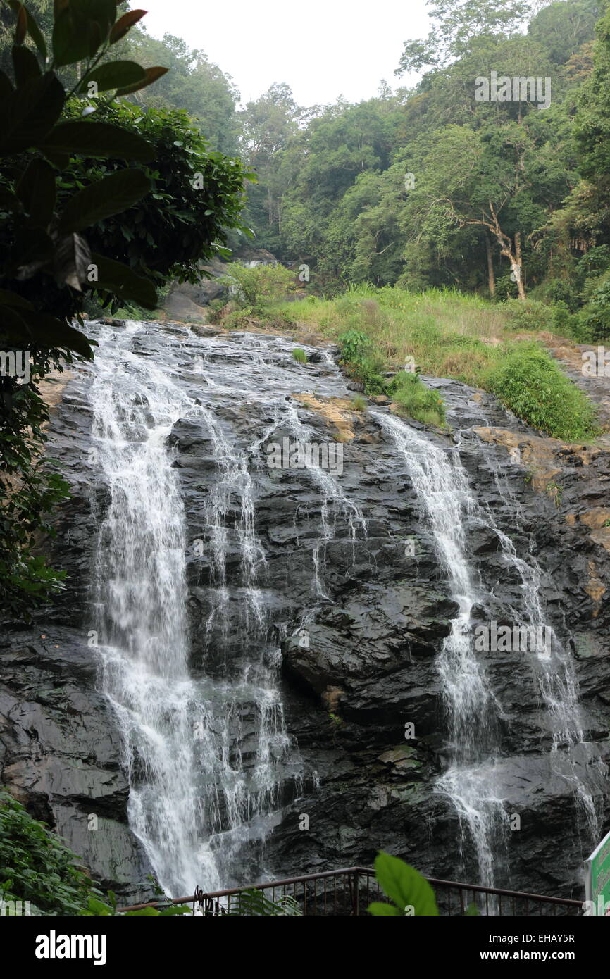 Abbey falls, Coorg's popular waterfall, Karnataka, India Stock Photo ...