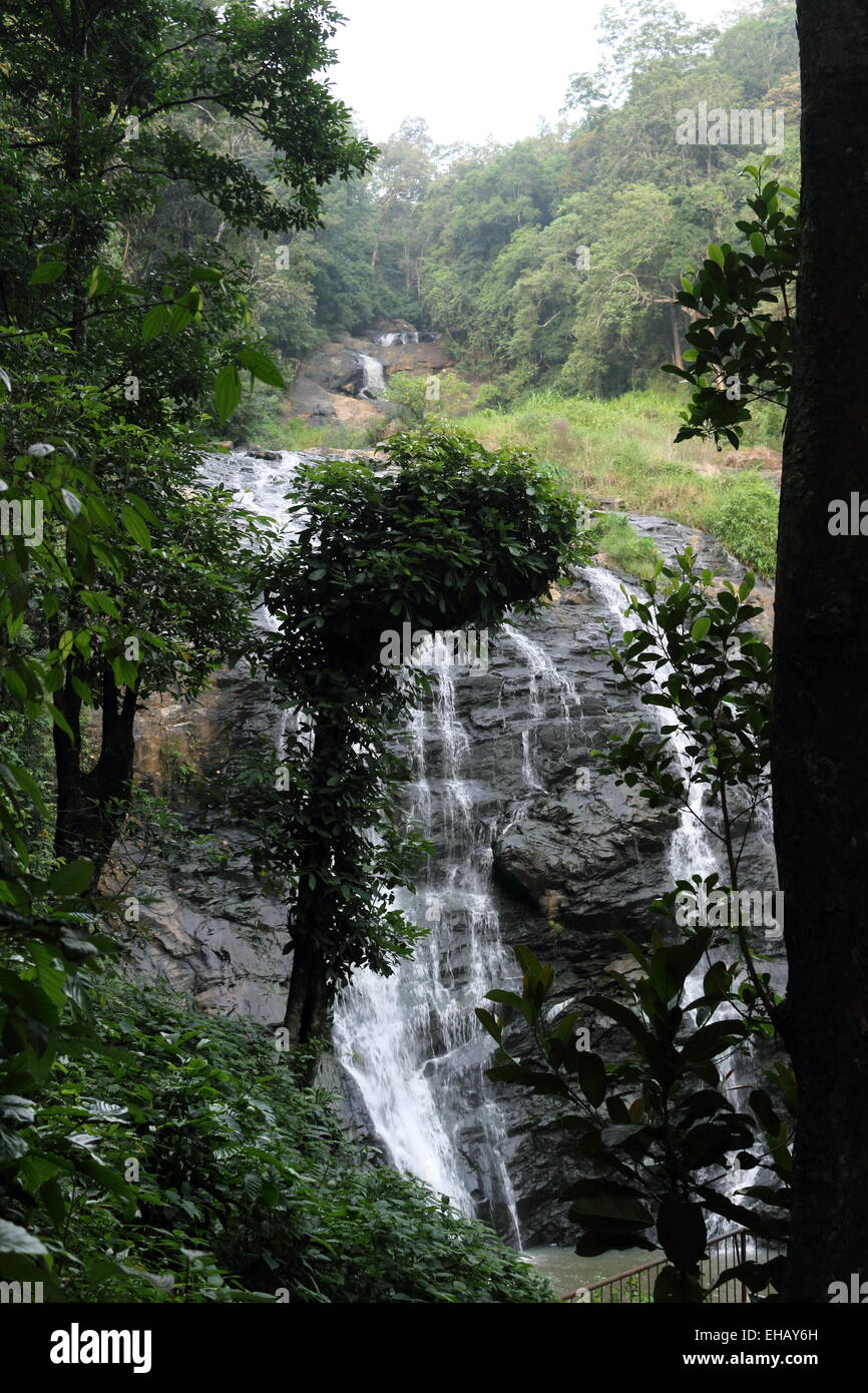 Abbey falls, Coorg's popular waterfall, Karnataka, India Stock Photo ...