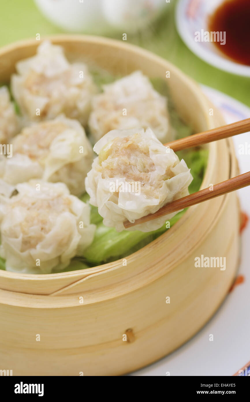 Dim Sum dumplings Stock Photo - Alamy