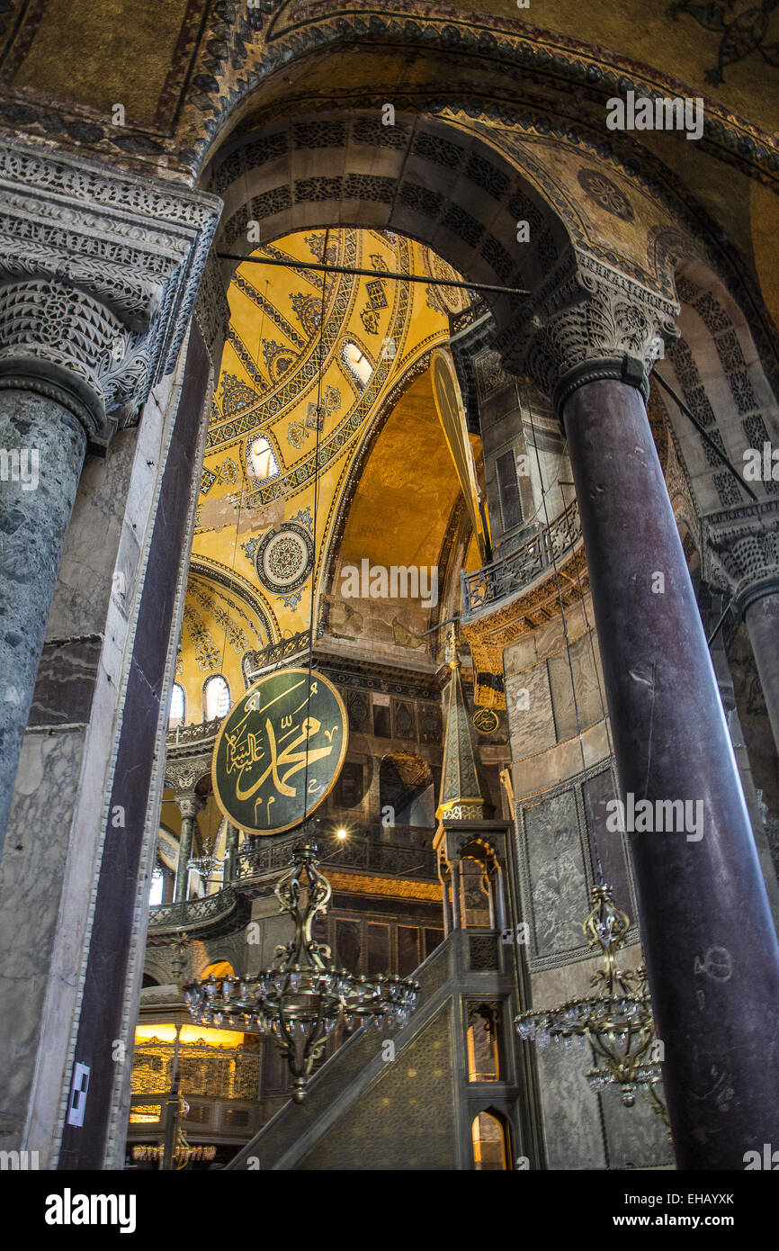 Turkey Istanbul Fatih Hagia Sophia Mosque Stock Photo - Alamy