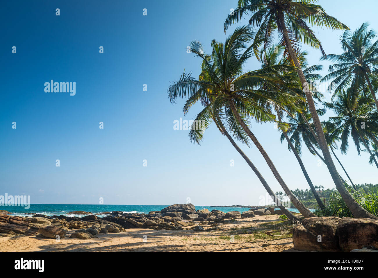 Goyambokka beach, Tangalle, Sri Lanka, Asia Stock Photo - Alamy