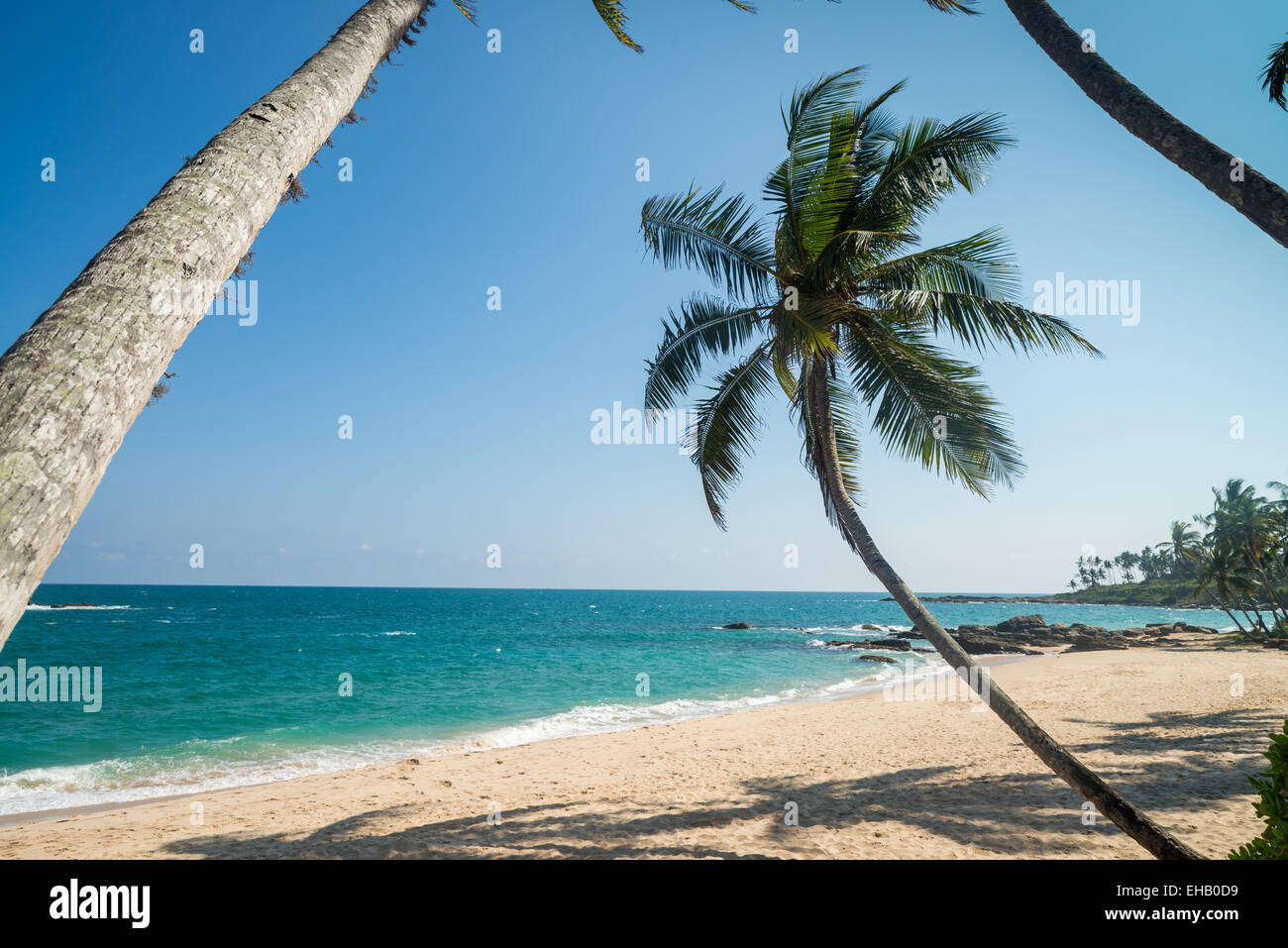Goyambokka beach, Tangalle, Sri Lanka, Asia Stock Photo - Alamy