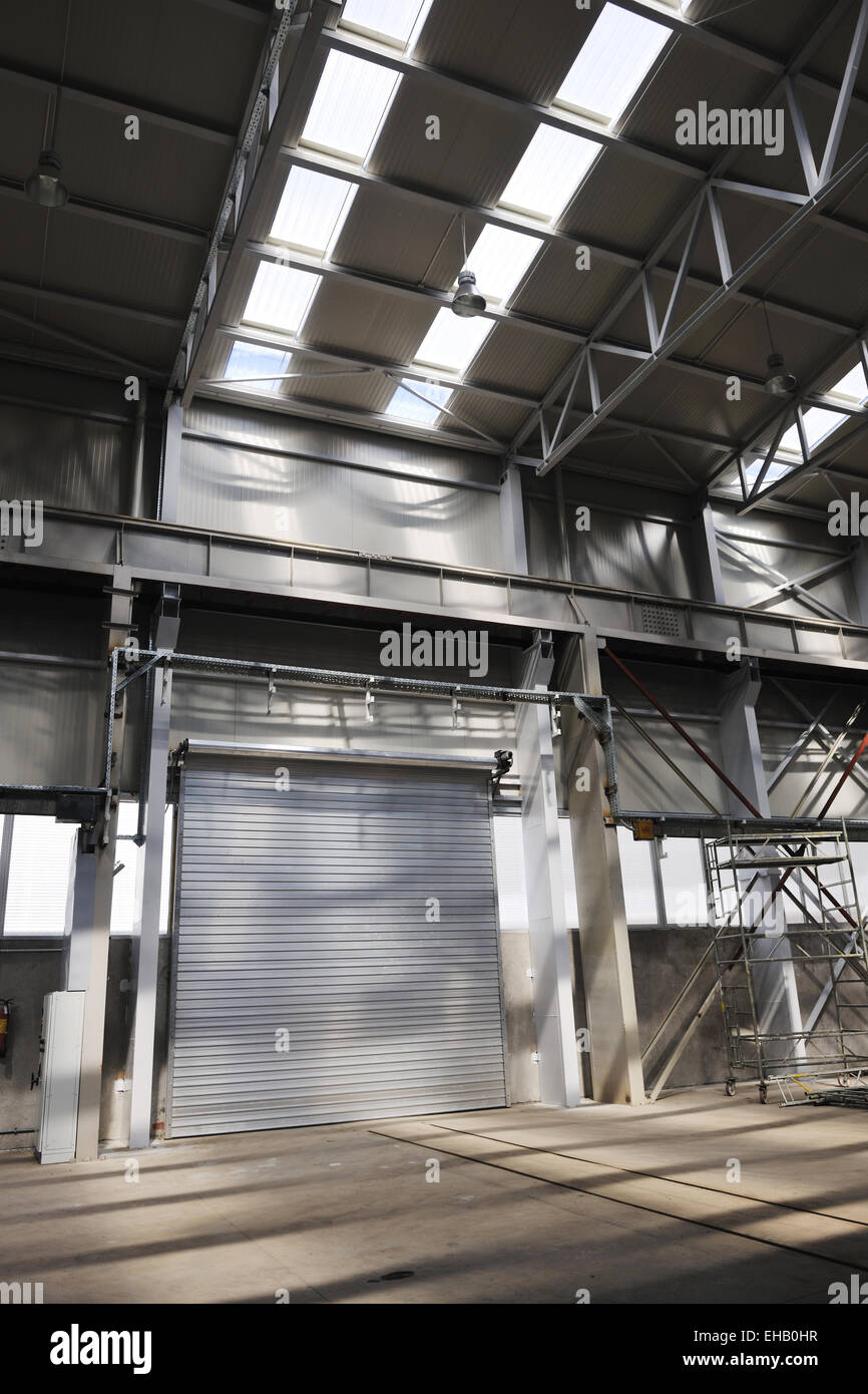 big industry garage door Stock Photo - Alamy