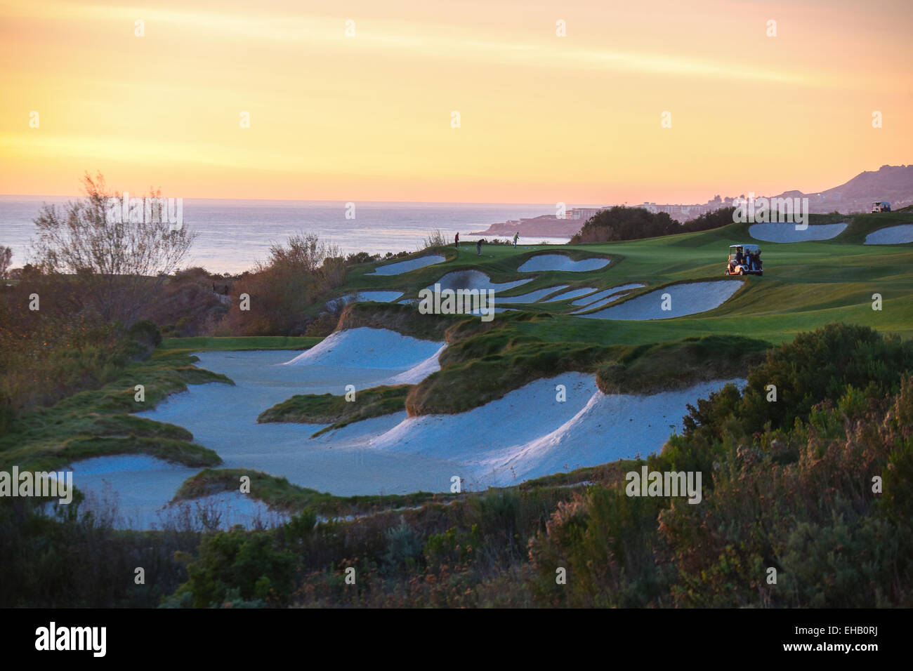 The Seaside Golf Course Stock Photo - Alamy