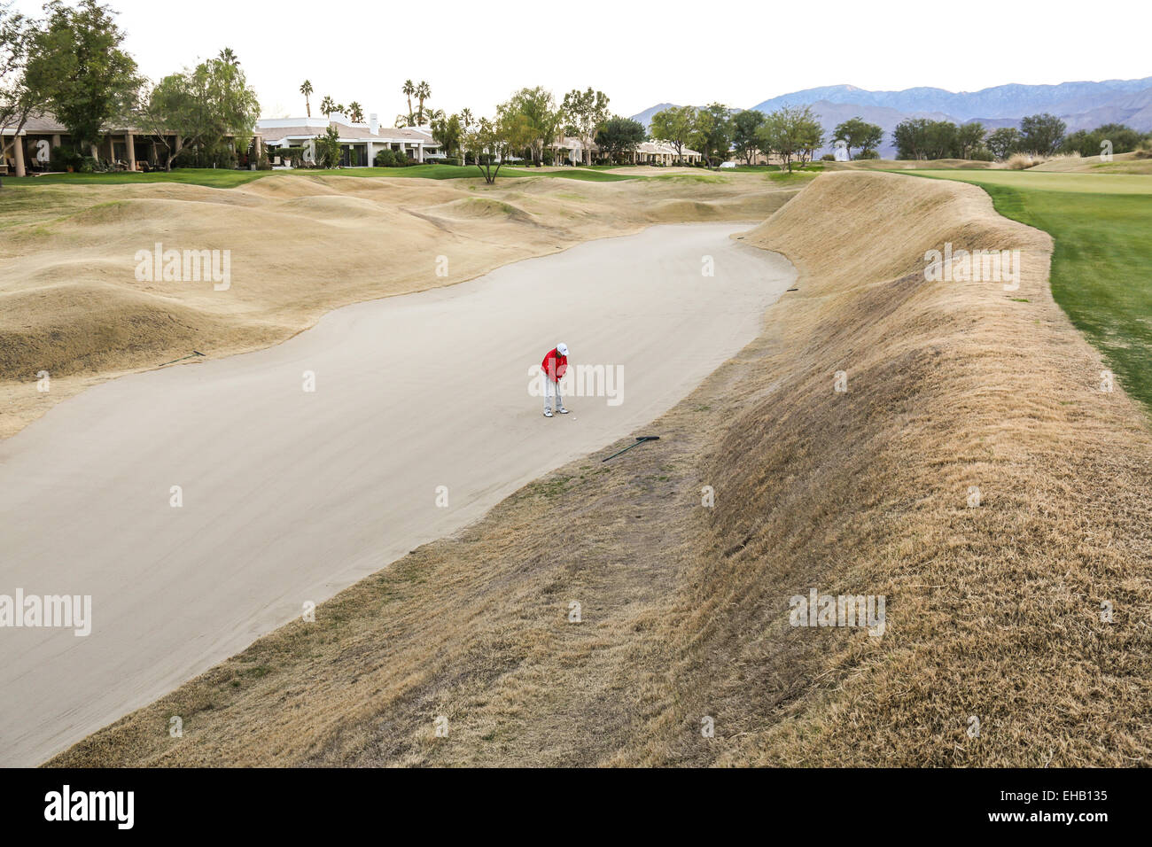 Golf swing high view hi-res stock photography and images - Alamy