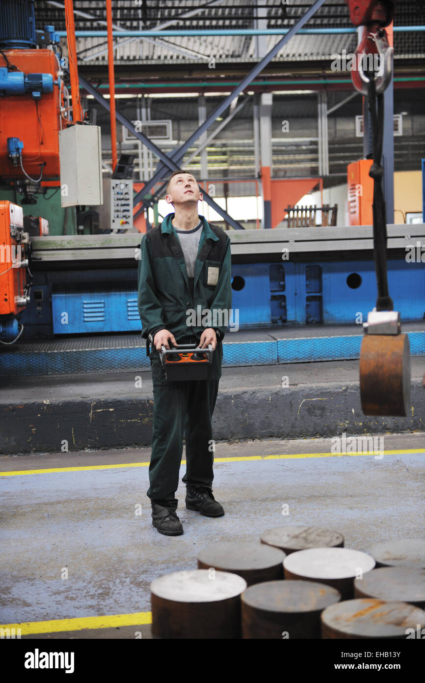industry workers people in factory Stock Photo - Alamy