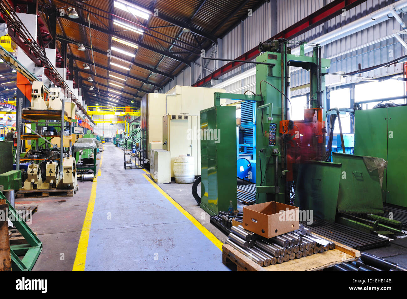 metal industy factory indoor Stock Photo - Alamy