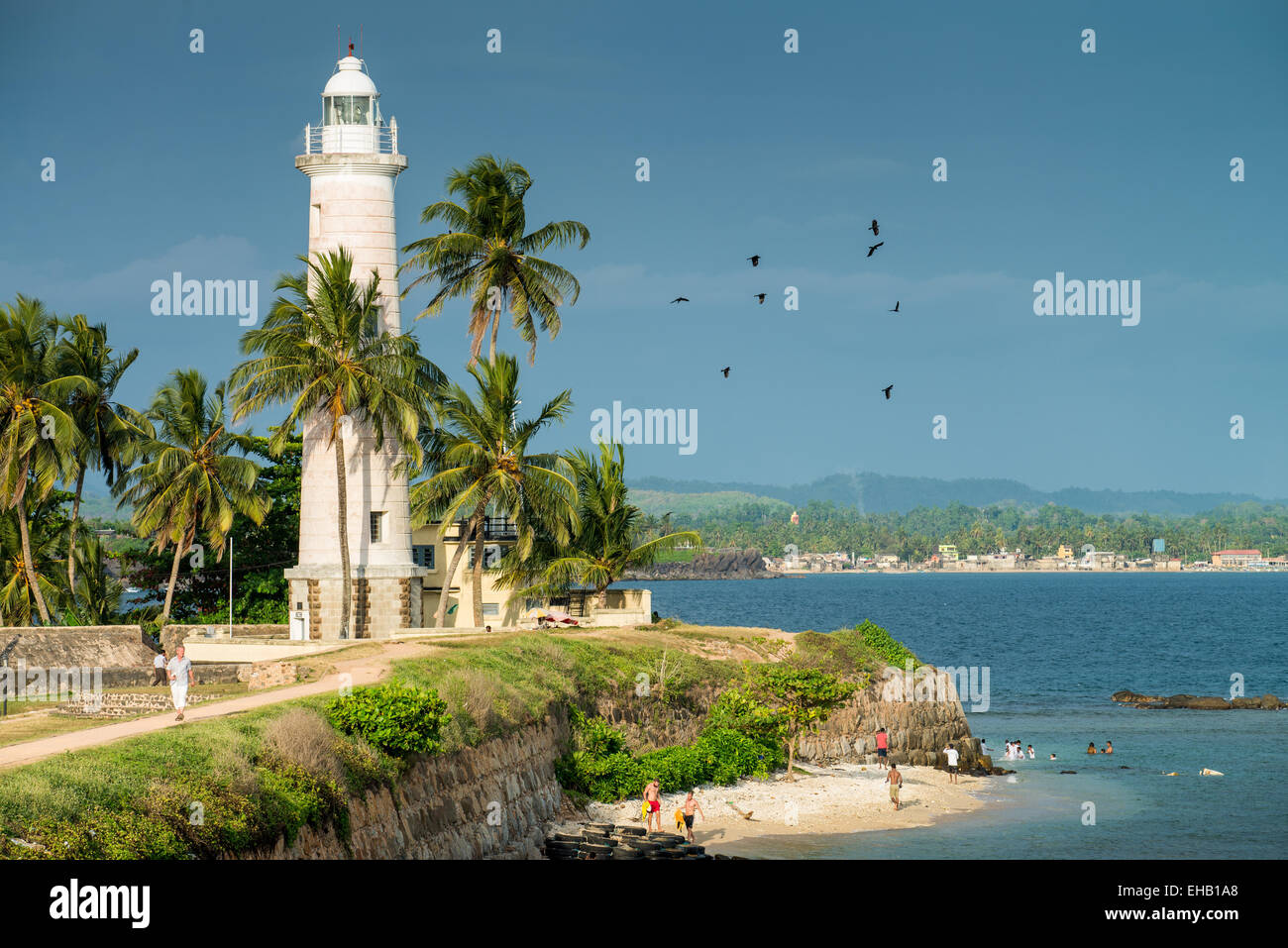 Old colombo lighthouse fort hi-res stock photography and images - Alamy