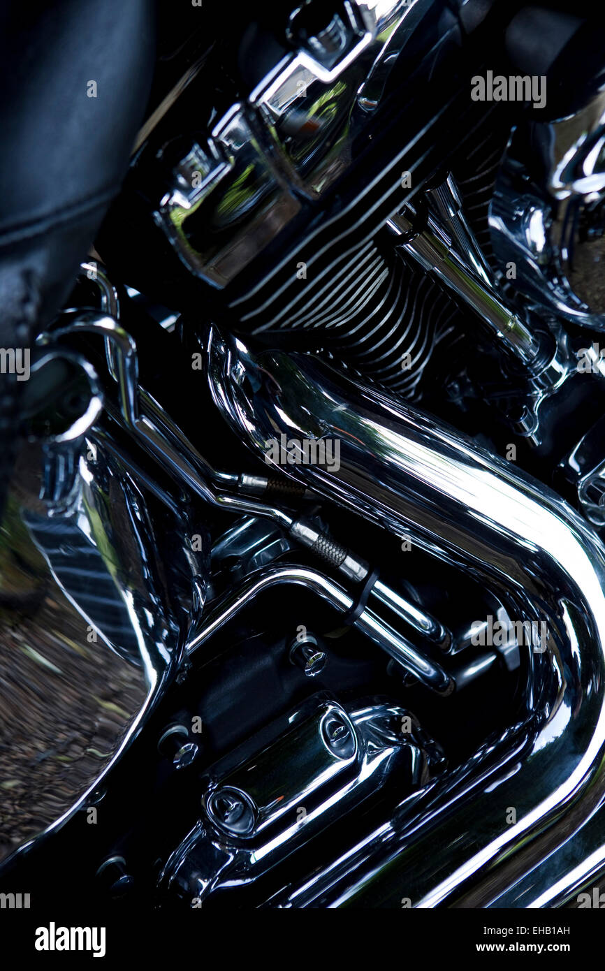 Close up chrome parts hi-res stock photography and images - Alamy
