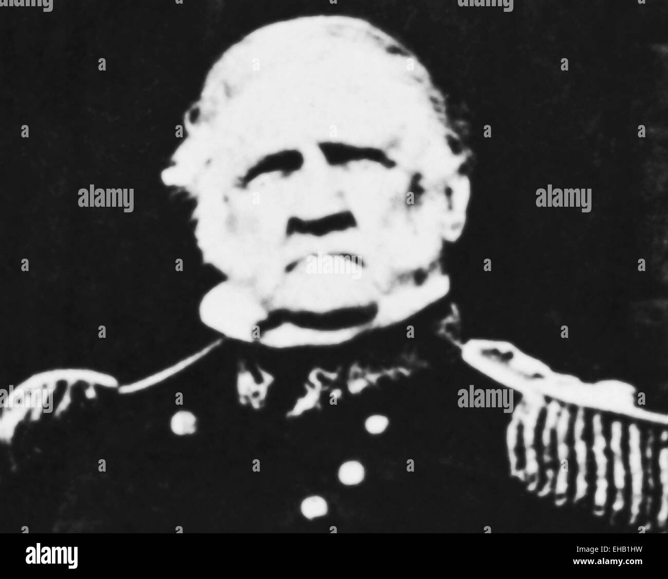 Vintage photo of Winfield Scott Stock Photo - Alamy