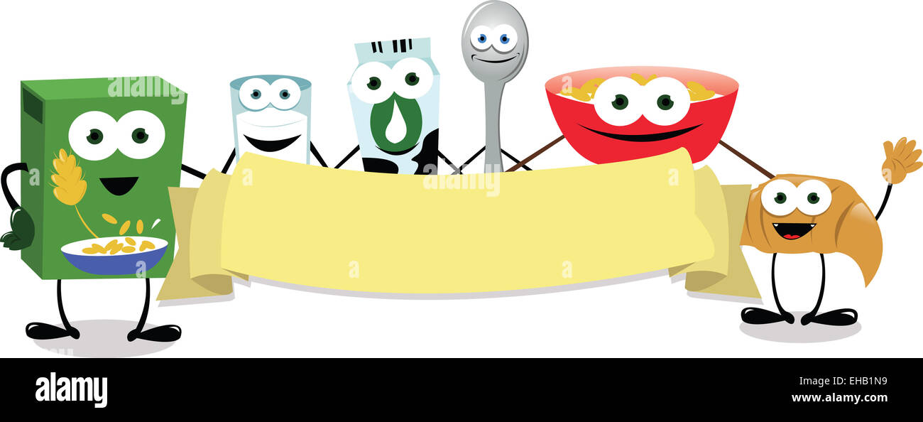 Funny Breakfast Cartoon