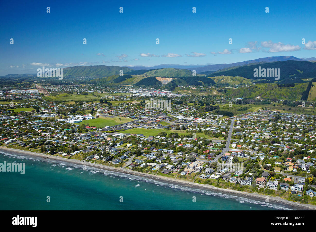 Raumati Beach, Kapiti Coast, Wellington region, North Island, New ...