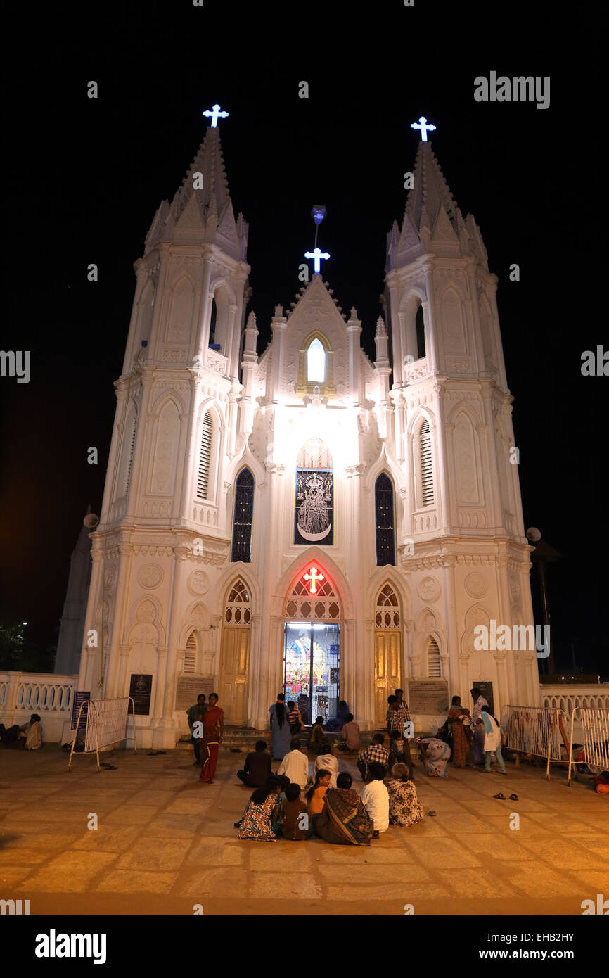 Shrine Of Our Lady Of Velankanni High Resolution Stock Photography and ...