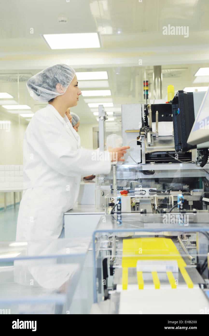 medical factory and production indoor Stock Photo - Alamy