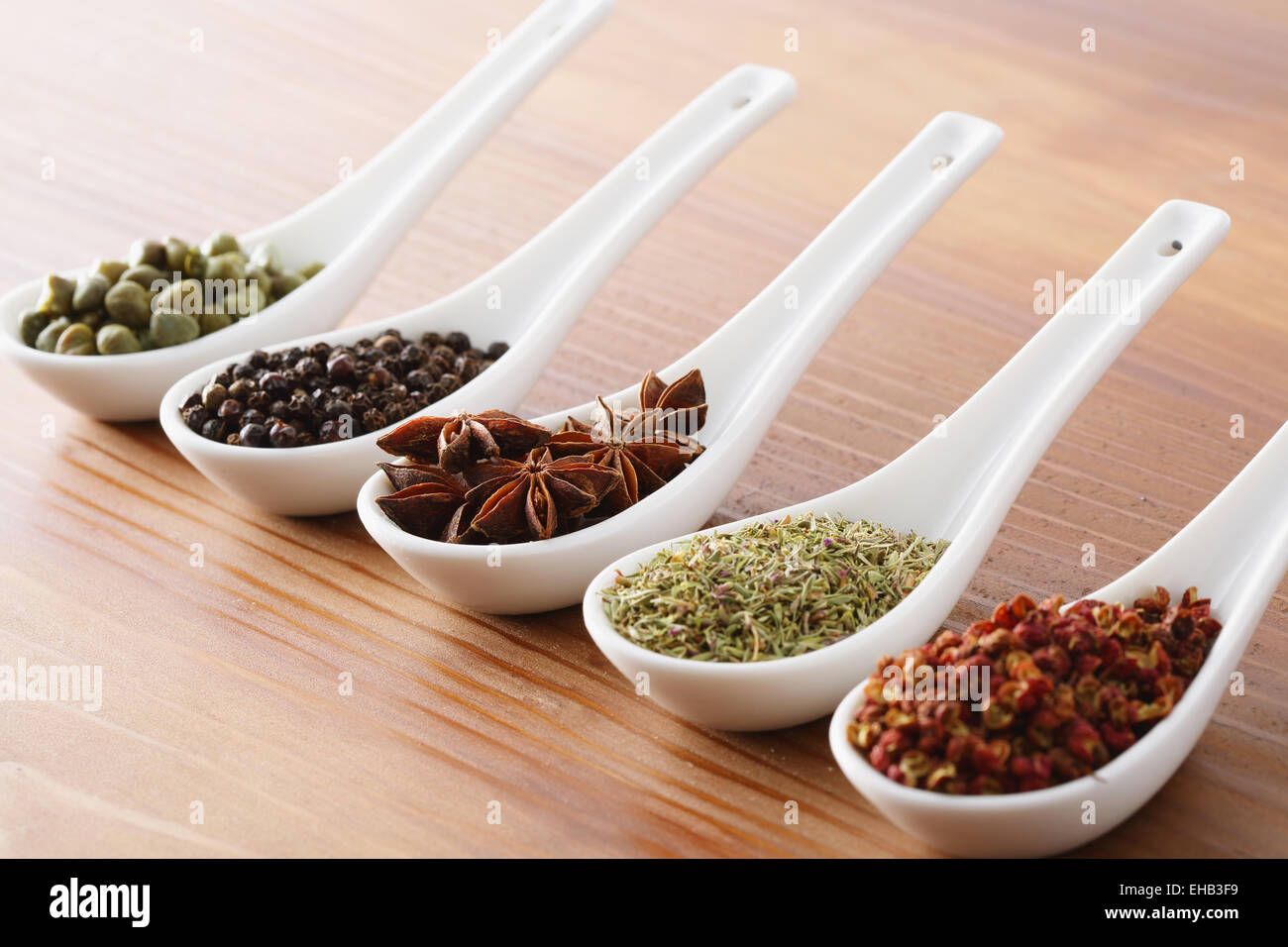 Multiple type of spices hi-res stock photography and images - Alamy