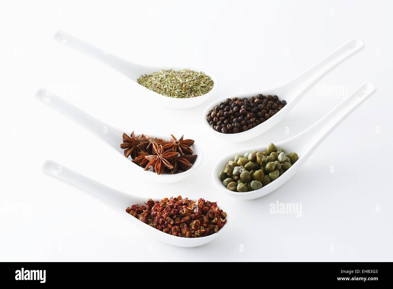 Multiple type of spices hi-res stock photography and images - Alamy