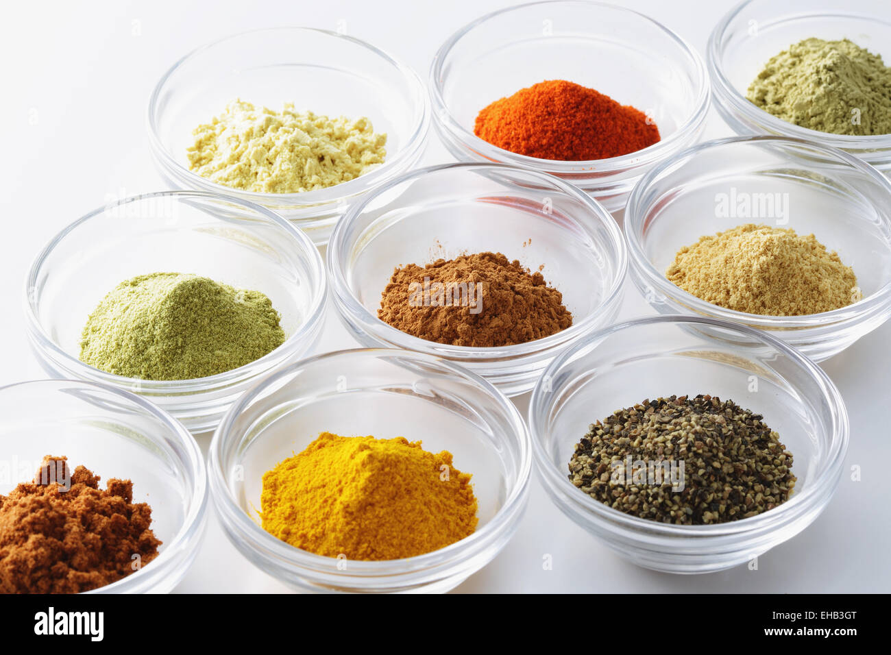 Multiple type of spices hi-res stock photography and images - Alamy