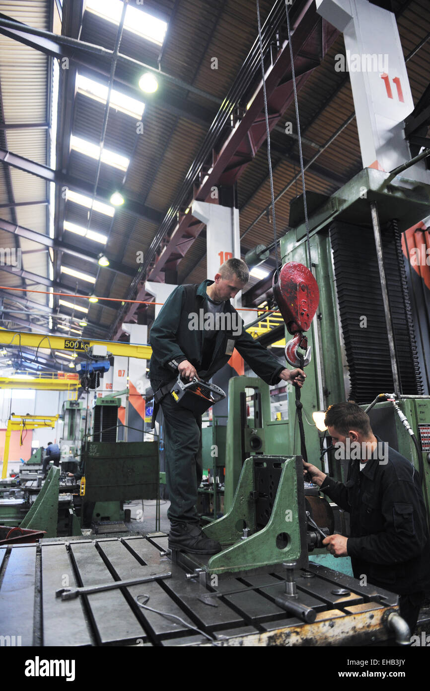 industry workers people in factory Stock Photo - Alamy