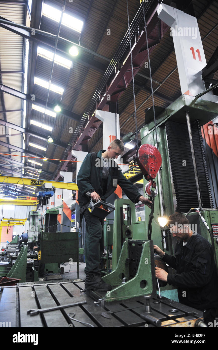industry workers people in factory Stock Photo - Alamy