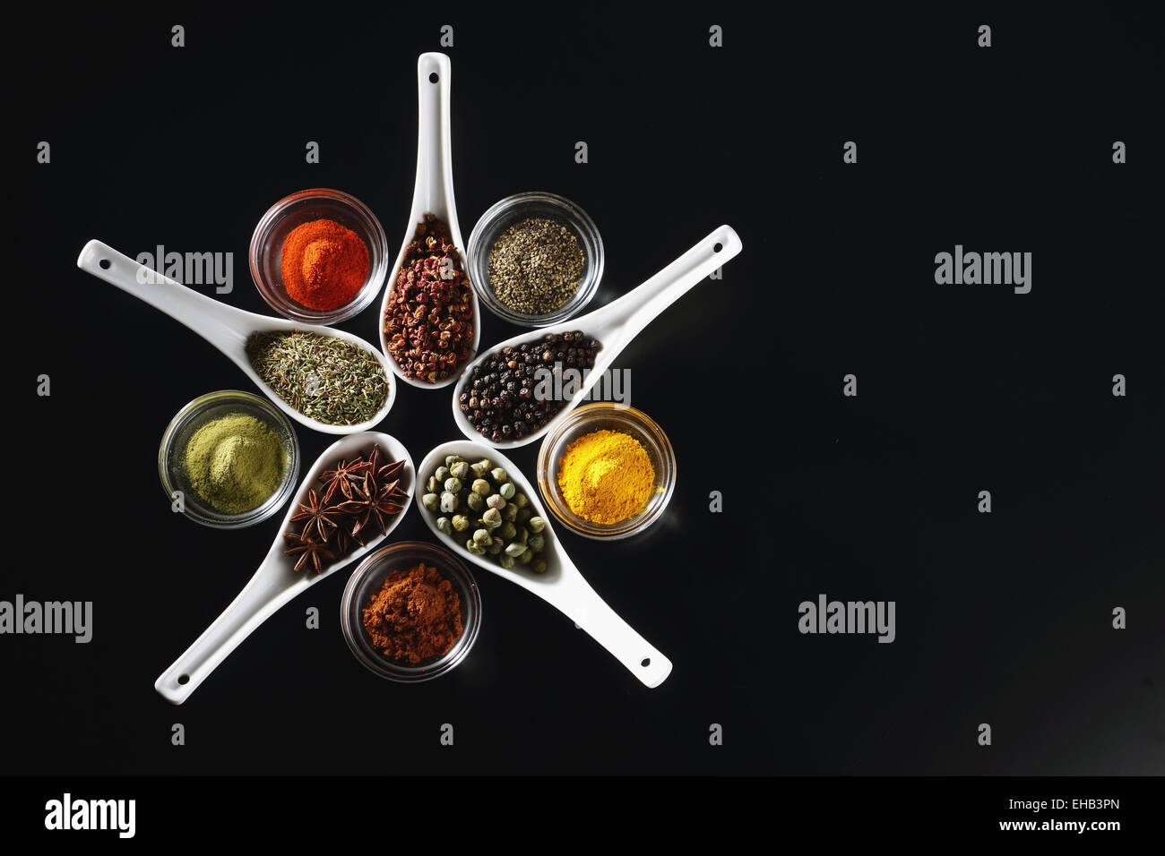 Multiple type of spices hi-res stock photography and images - Alamy