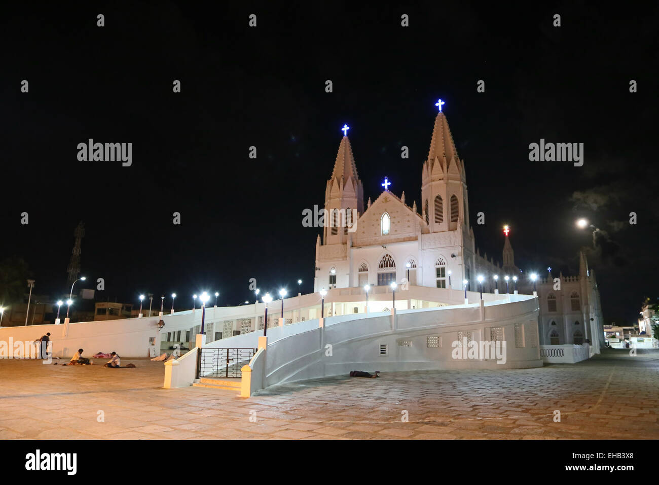 Shrine Basilica At Vailankanni High Resolution Stock Photography and ...