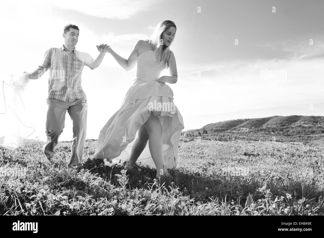 Outdoor hold Black and White Stock Photos & Images - Alamy