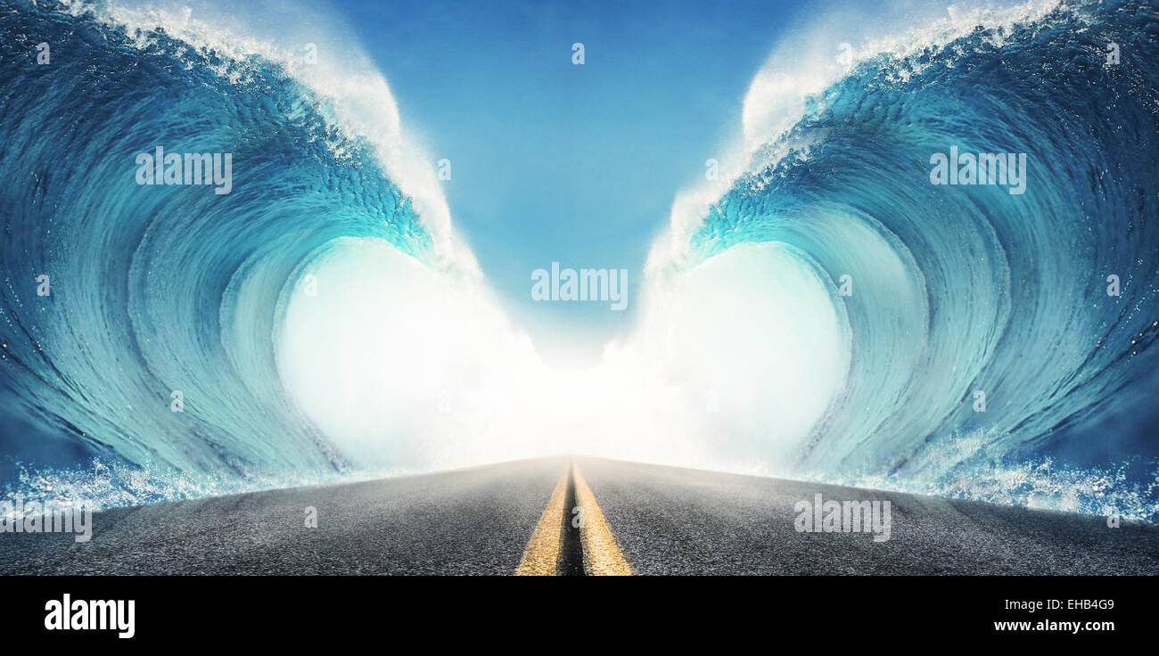 The waves of highway Stock Photo - Alamy