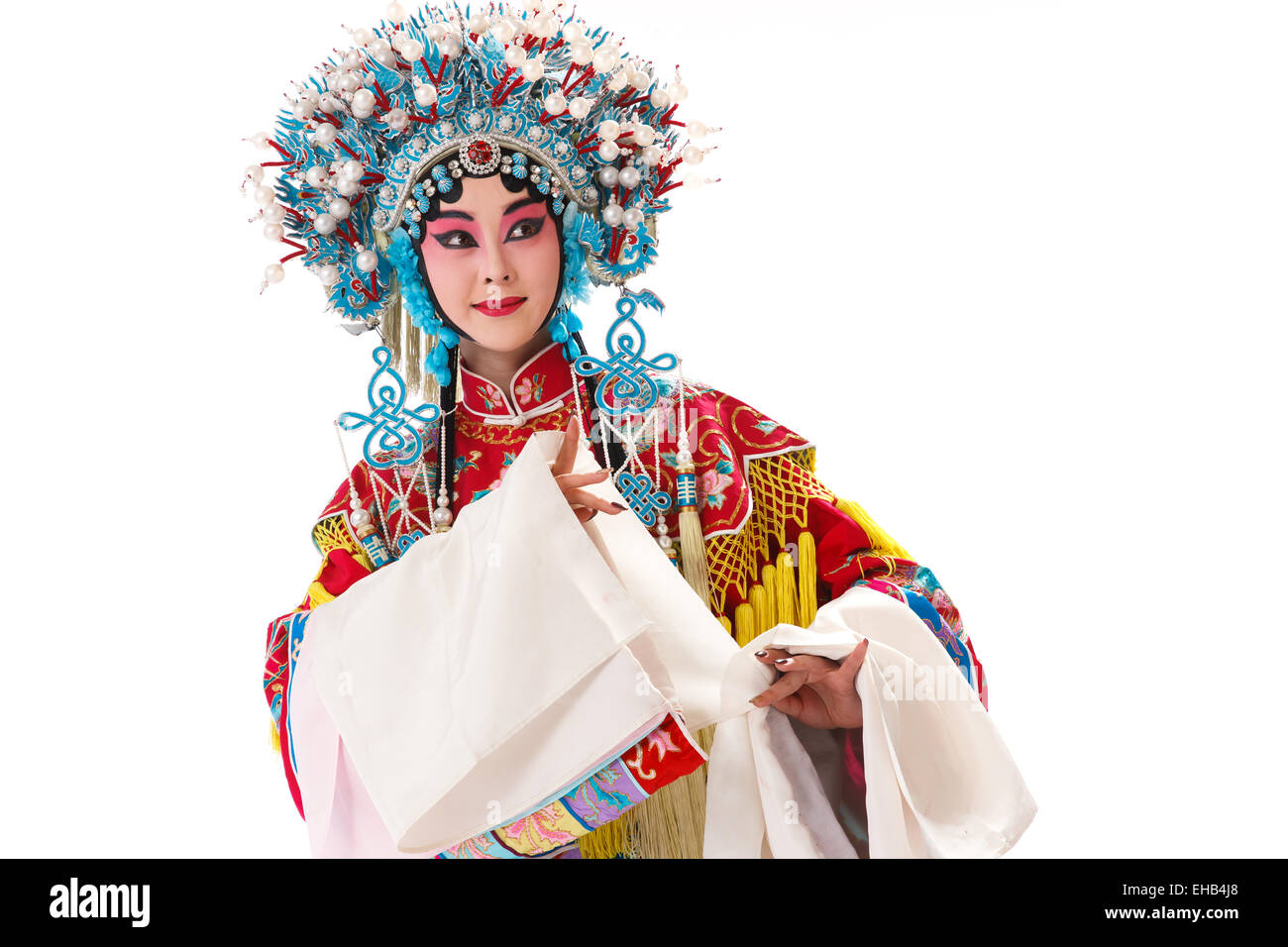 Female Peking Opera performer Stock Photo - Alamy