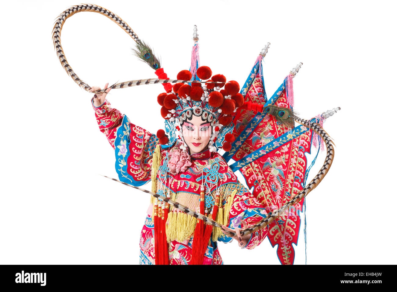 Female Peking Opera performer Stock Photo - Alamy