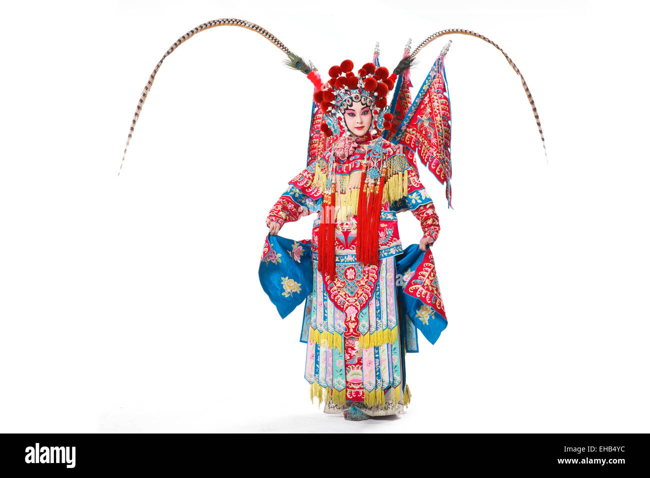 Female Peking Opera performer Stock Photo - Alamy