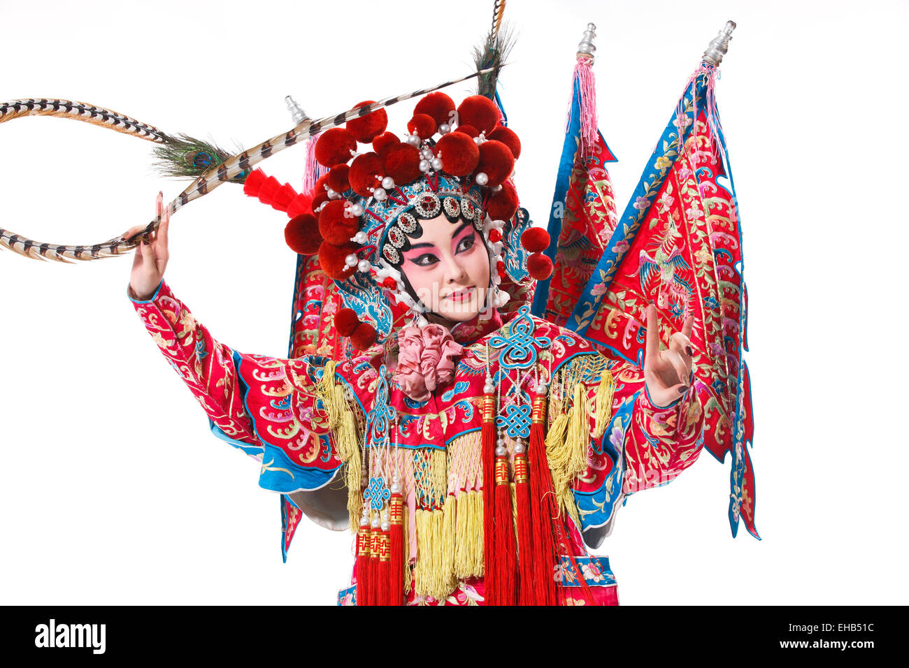 Female Peking Opera performer Stock Photo - Alamy