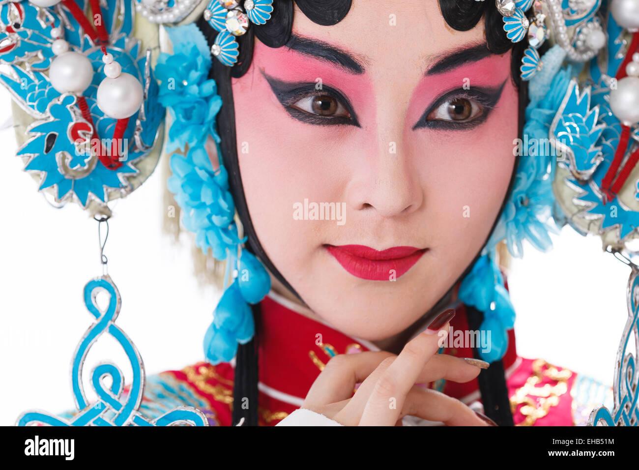 Female Peking Opera performer Stock Photo - Alamy