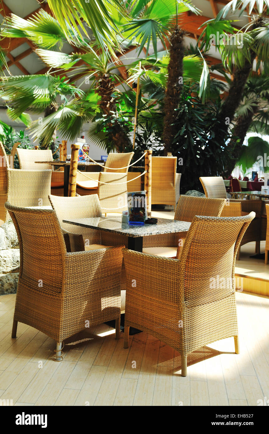 tropical restaurant indoor Stock Photo - Alamy