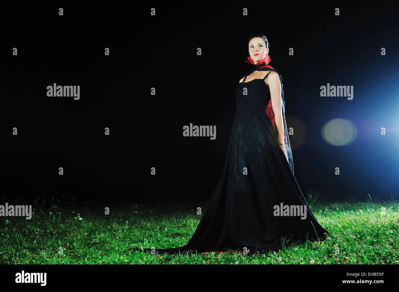 Female Vampire Gown High Resolution Stock Photography and Images - Alamy