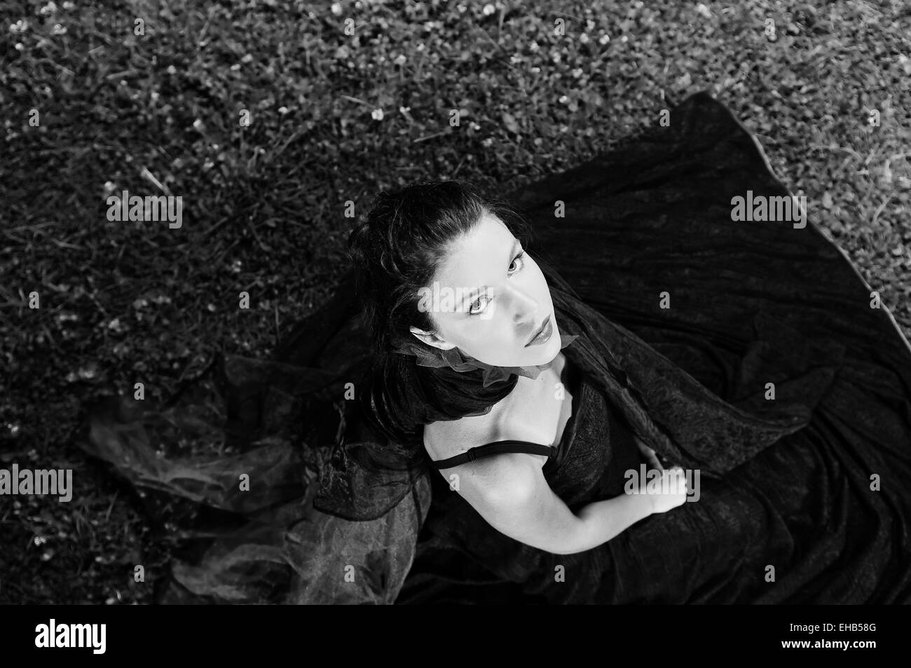 Female vampire gown hi-res stock photography and images - Alamy