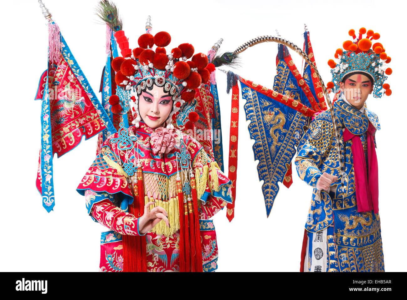 Beijing Opera actor in the show Stock Photo - Alamy
