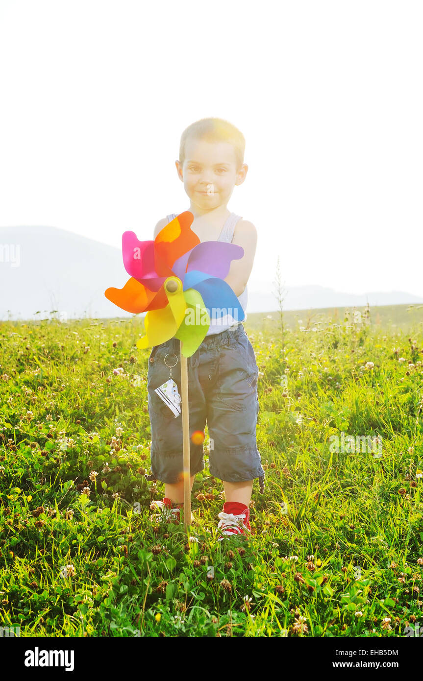 happy child have fun outdoor Stock Photo - Alamy