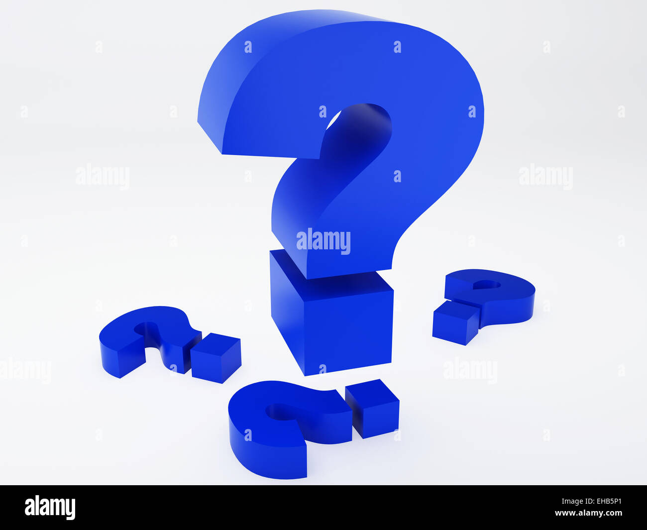 Question mark sign. isolated white Stock Photo - Alamy