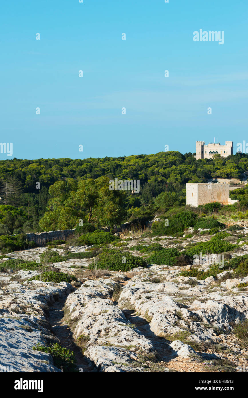 Cart tracks malta hi-res stock photography and images - Alamy