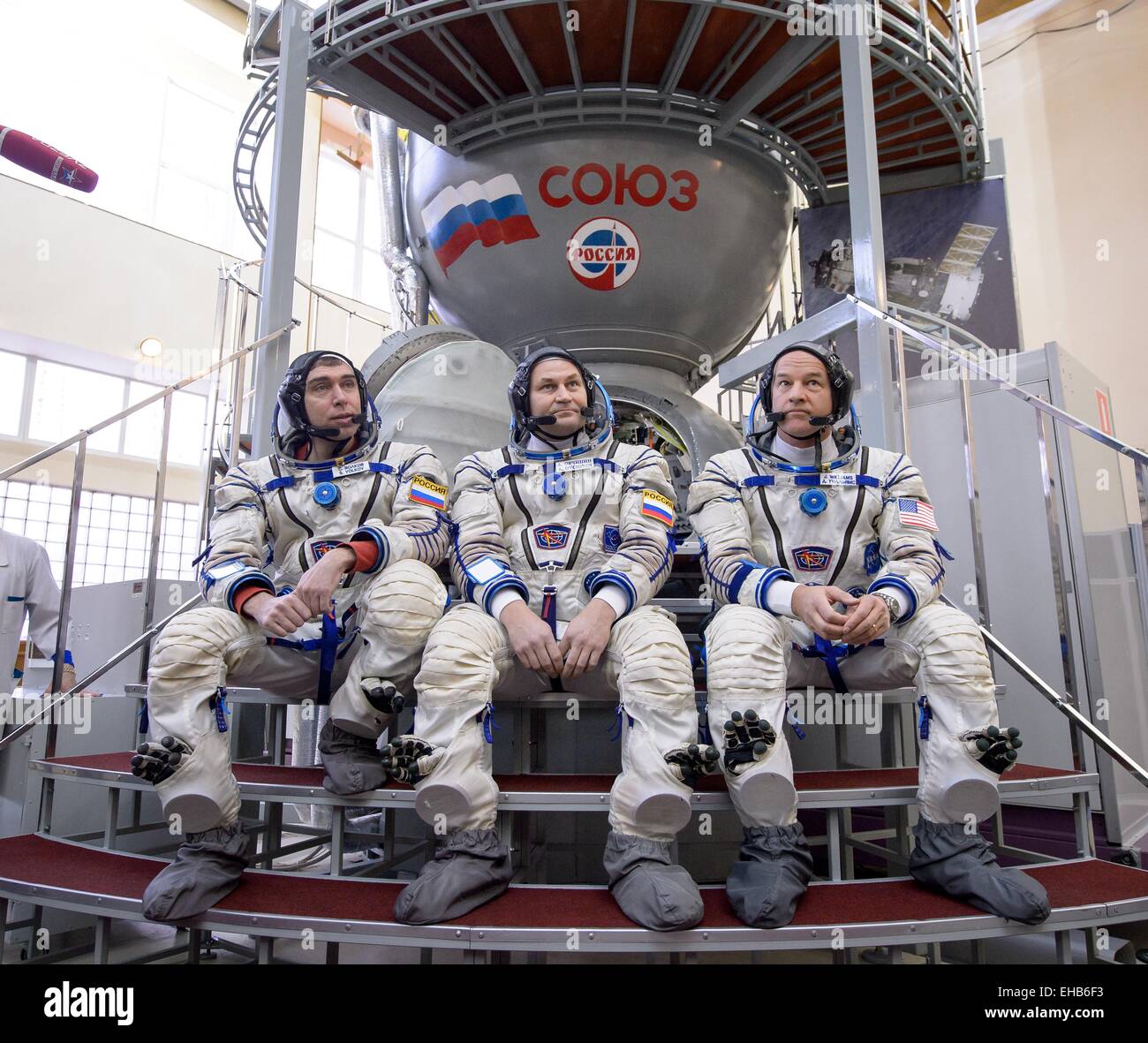 International Space Station Expedition 43 backup crew members ...