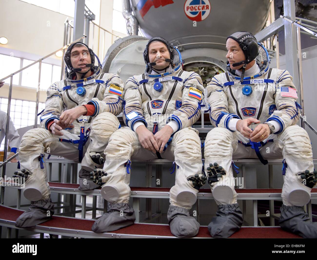 International Space Station Expedition 43 backup crew members ...
