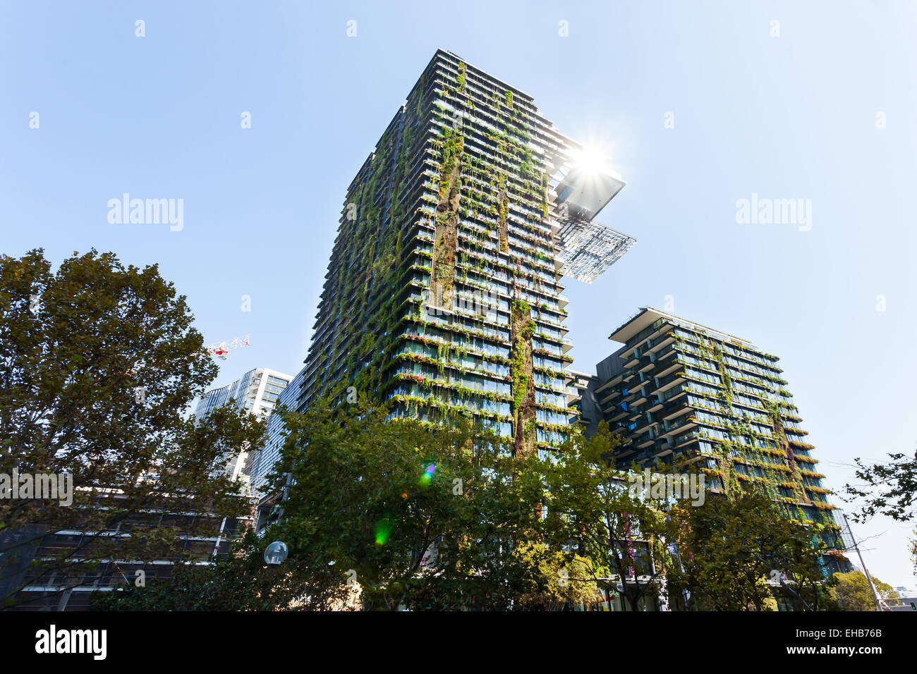 General Views showing One Central Park which is built around ...
